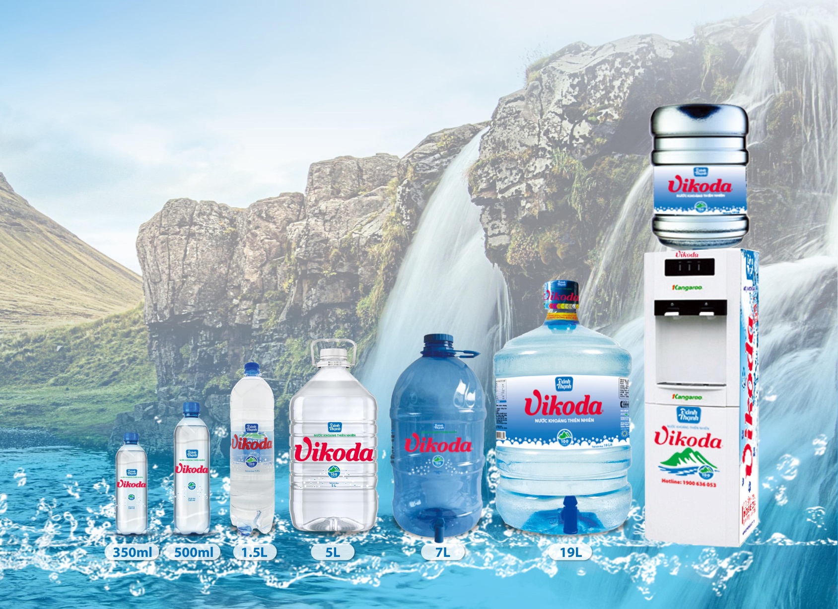 Vikoda natural mineral water gets new appearance - F.I.T Group